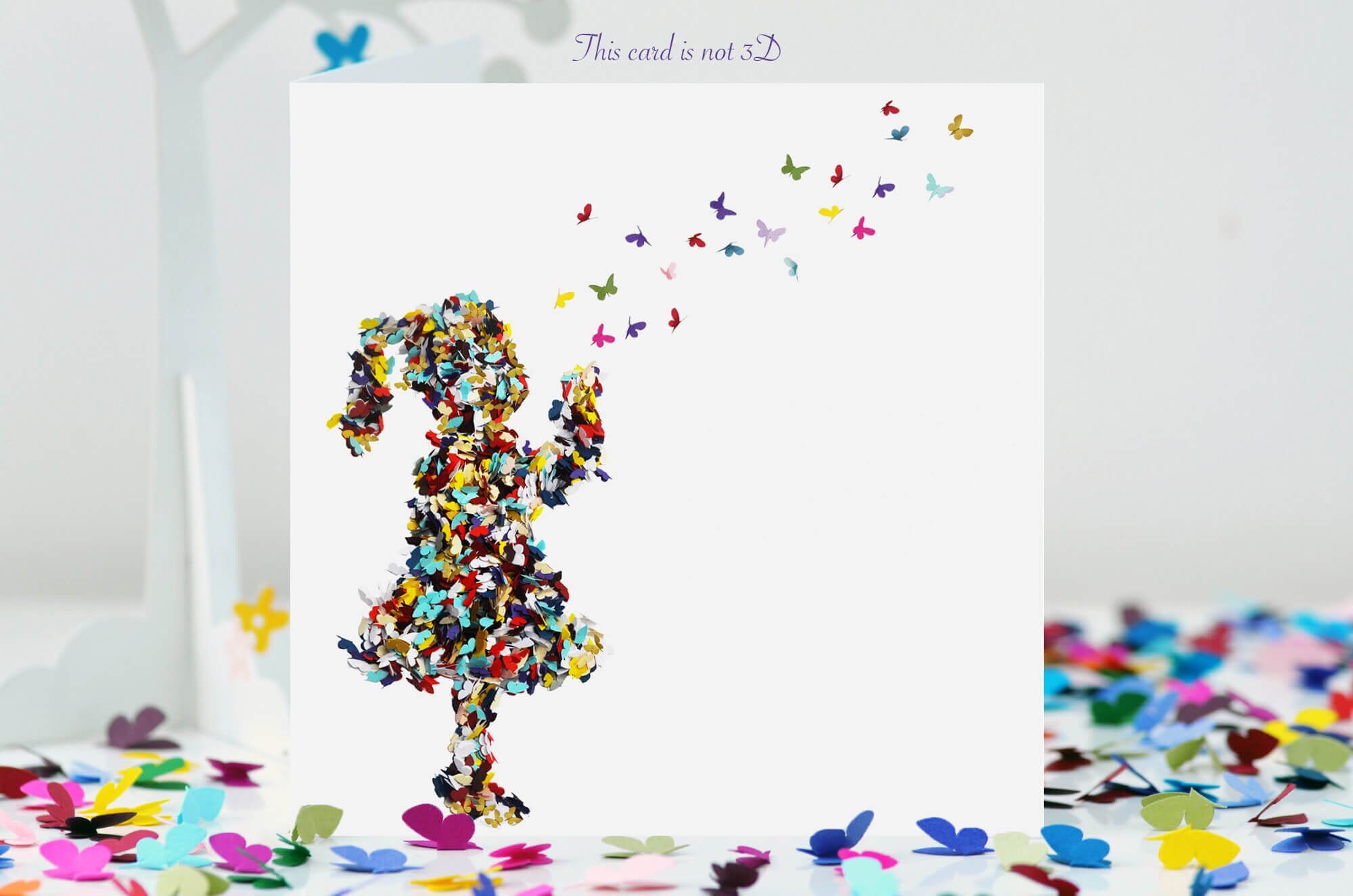 Kisses Butterfly Card Butterfly Birthday Card Butterfly Etsy Uk