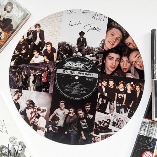 One Direction Vinyl Collage - Etsy