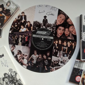 CUSTOM ORDER Vinyl Record Photo Collage - Vintage Record - Vinyl Record ...