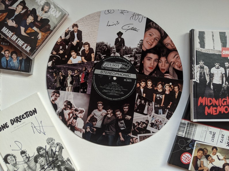 CUSTOM ORDER Vinyl Record Photo Collage Vintage Record - Etsy