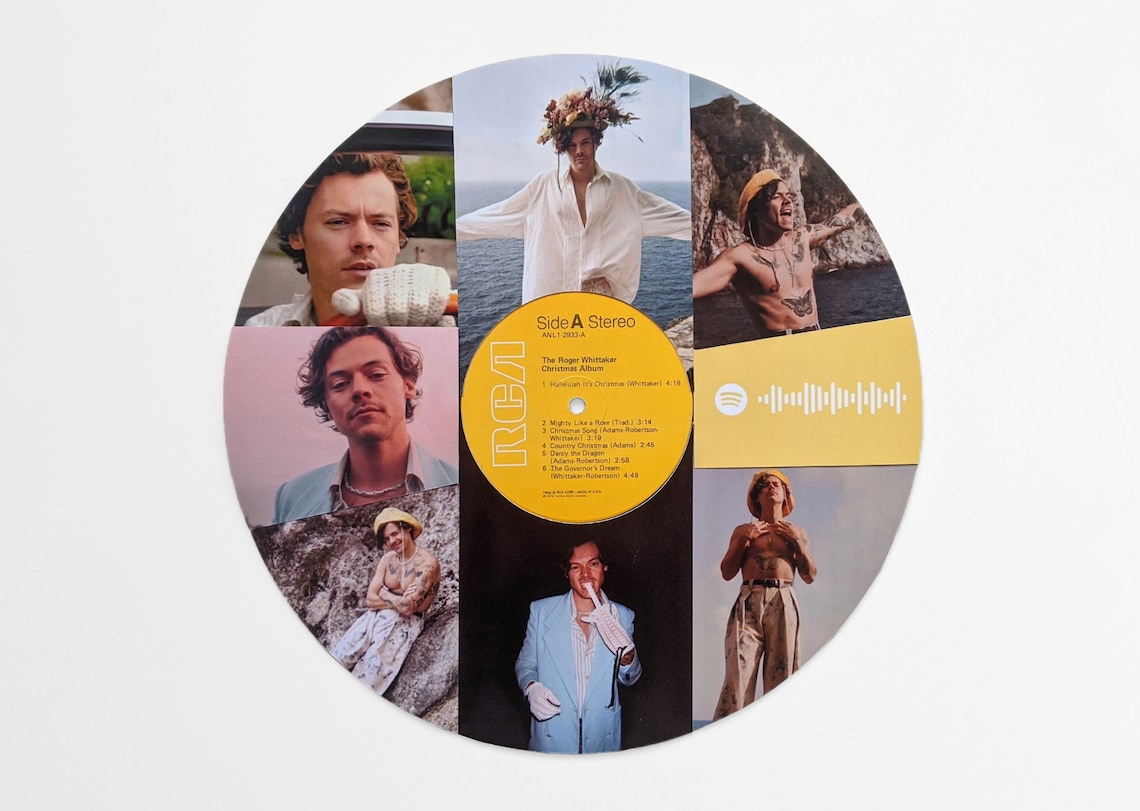 CUSTOM ORDER Vinyl Record Photo Collage Vintage Record - Etsy