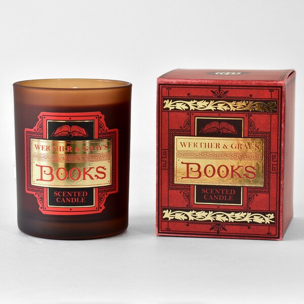 Library Candle - Etsy