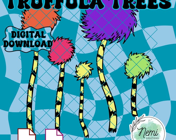 Colorful Tree!! Truffulala Trees With Fun Color Pots! Inspired by Dr ...