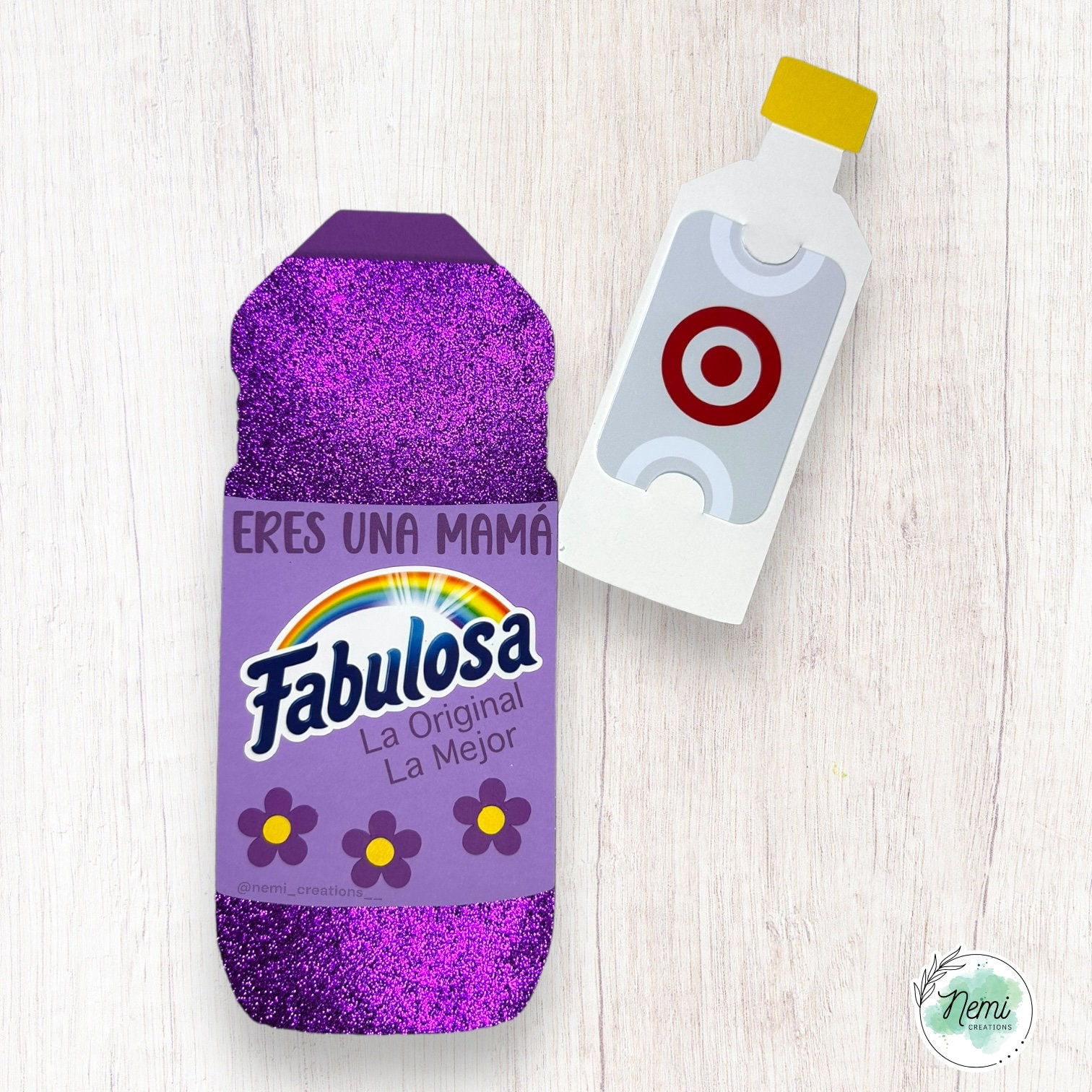 Mamá Fabulosa Money Gift Card Holder SVG Digital File, Mother's Day ...