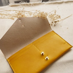 Personalised Leather Purse Hidden Message Purse With Card and - Etsy