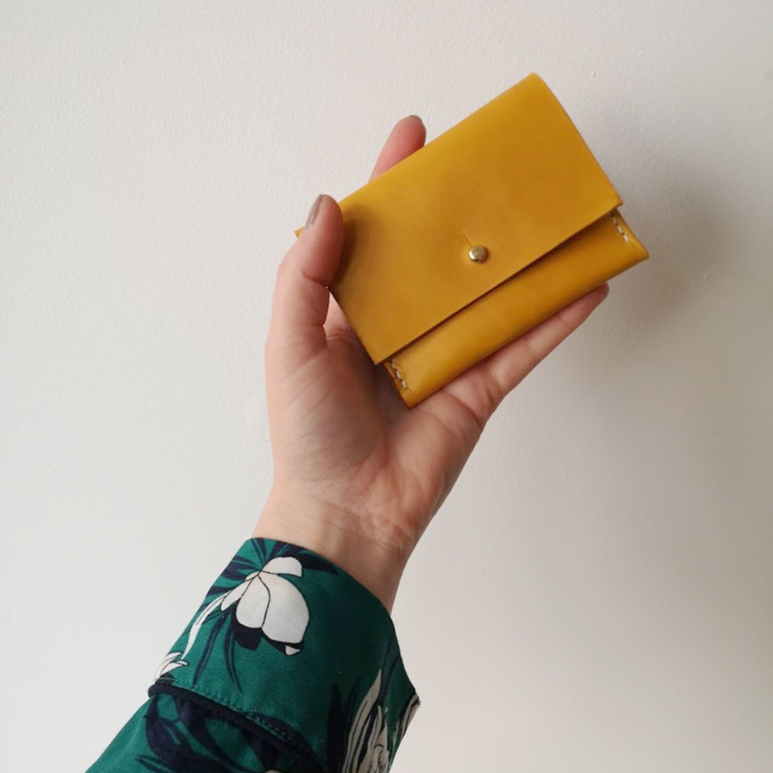 Handmade Leather Purse. Small Leather Purse Ladies Wallet. - Etsy