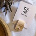 Personalised Leather Cable Tidy Leather Cable Tie. Cord - Etsy