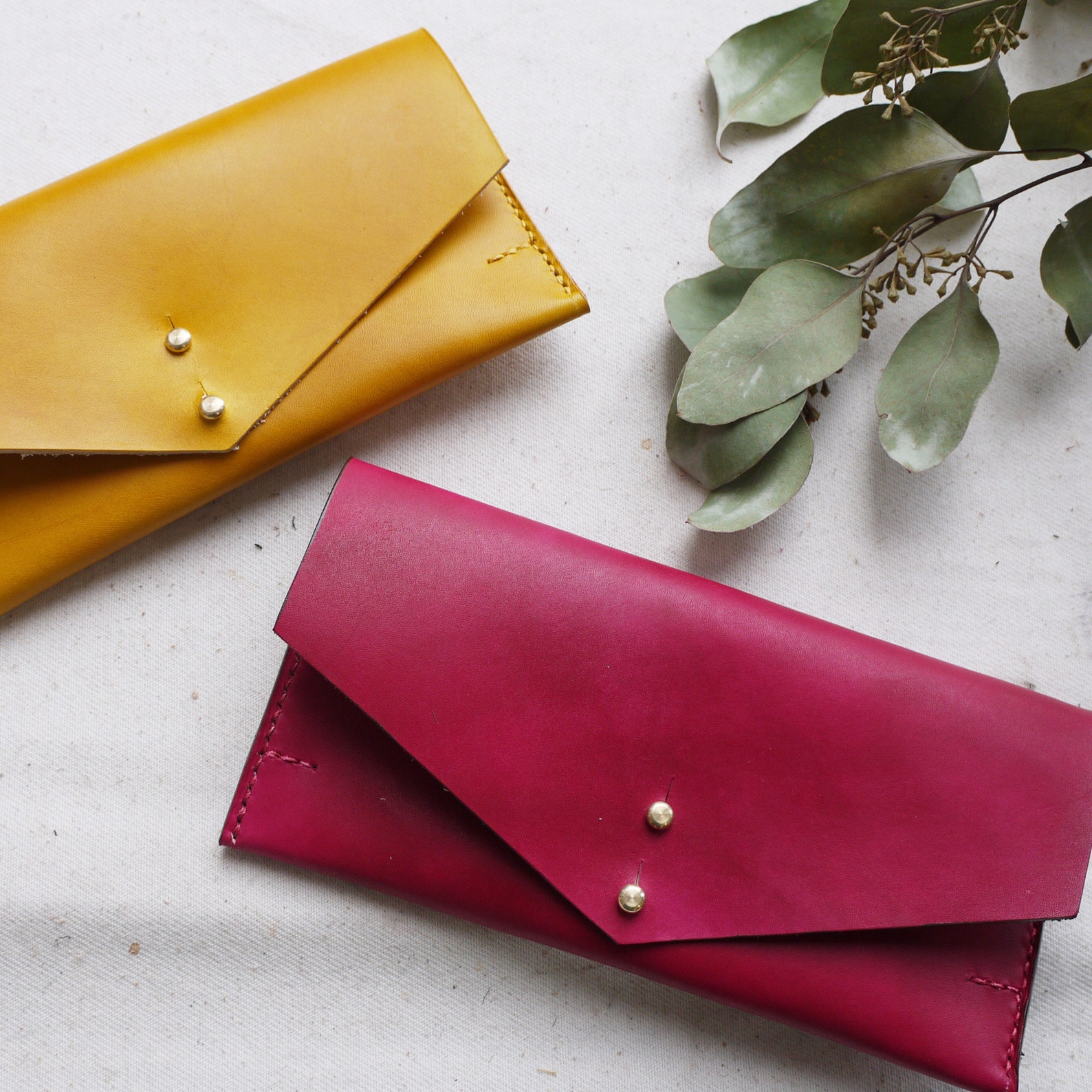 Personalised Leather Purse Hidden Message Purse With Card and - Etsy