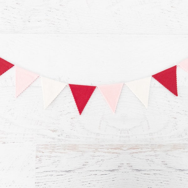 Valentine Bunting - Etsy