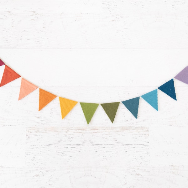 Rustic Bunting - Etsy