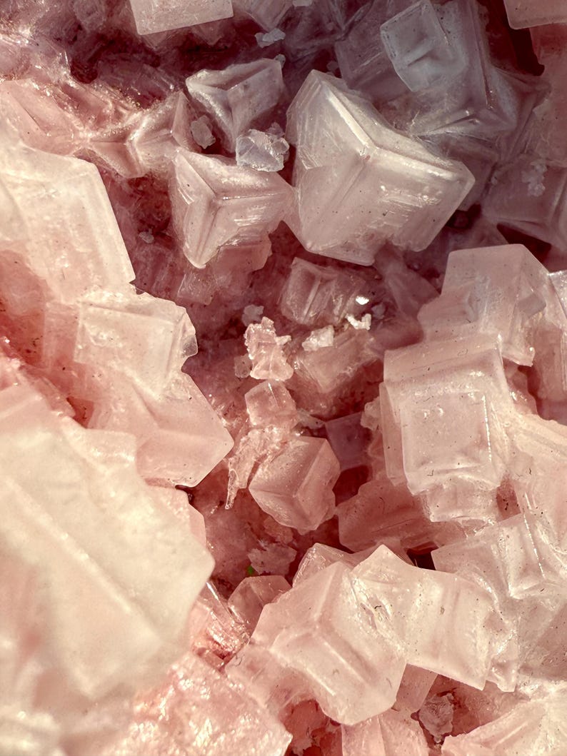 Pink Halite - Large, Searles Lake, Trona, Stand Included, California - Etsy