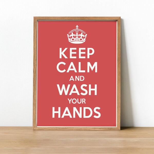 Keep Calm Sign - Etsy