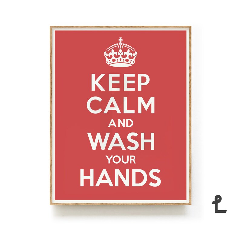 Wash Your Hands Sign - Etsy