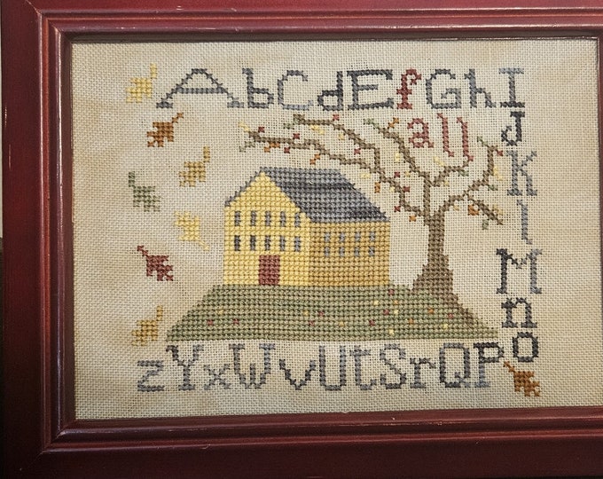 Fall Primitive Alphabet Sampler - Etsy