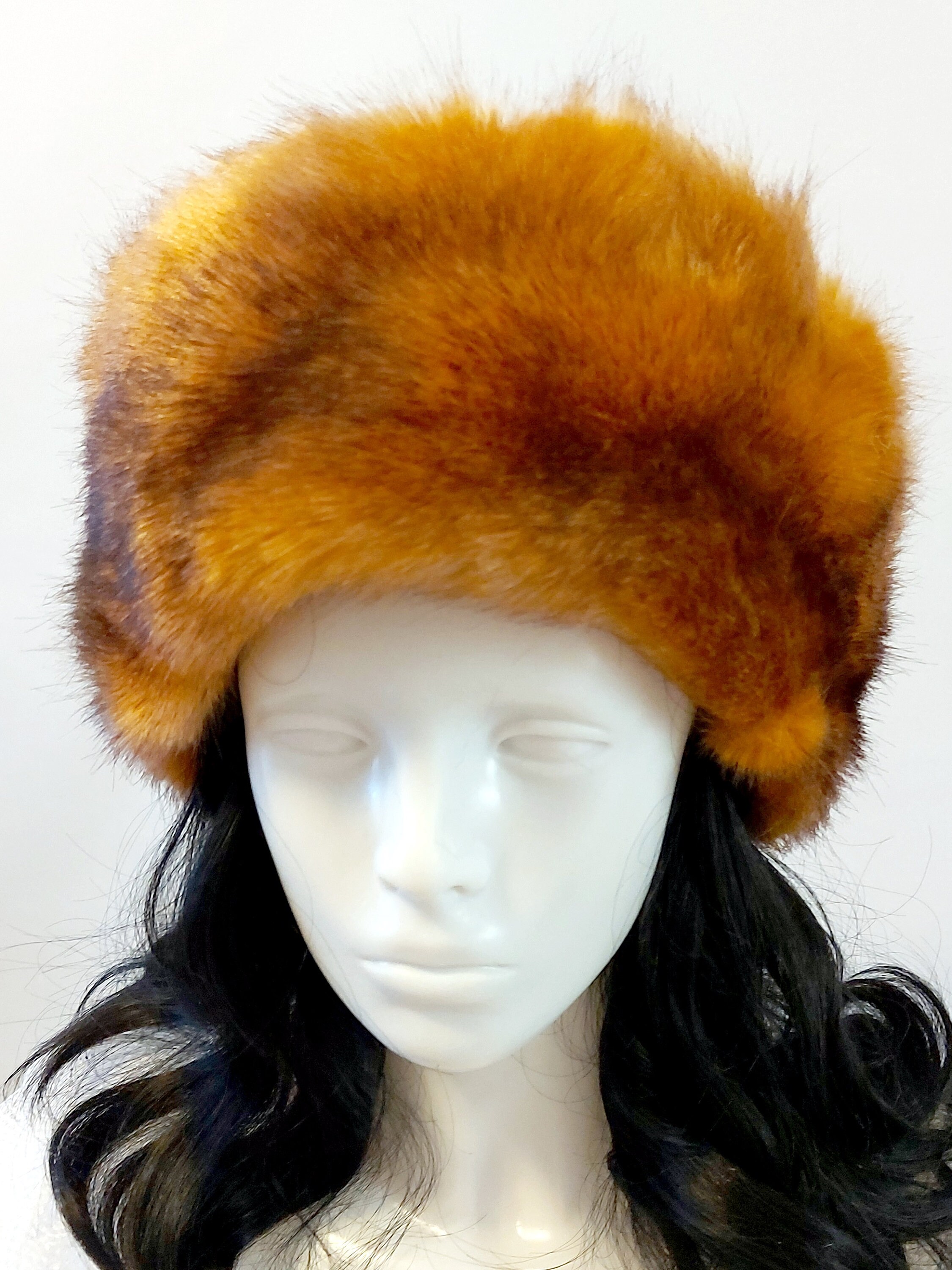 Winter Red Fox Headband Faux Fur, Headband Fleece Lining,warm Headband ...
