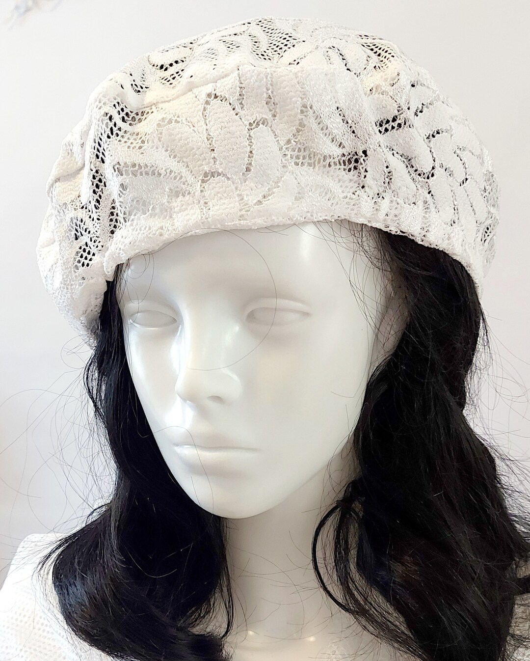 Lace White Beret,takes the Artist,beret,womens Summer Hats,beret for ...