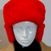 Winter Red Fur Hat With Earflaps, Faux Fur Hat, Unisex Fur Hat Soft and ...