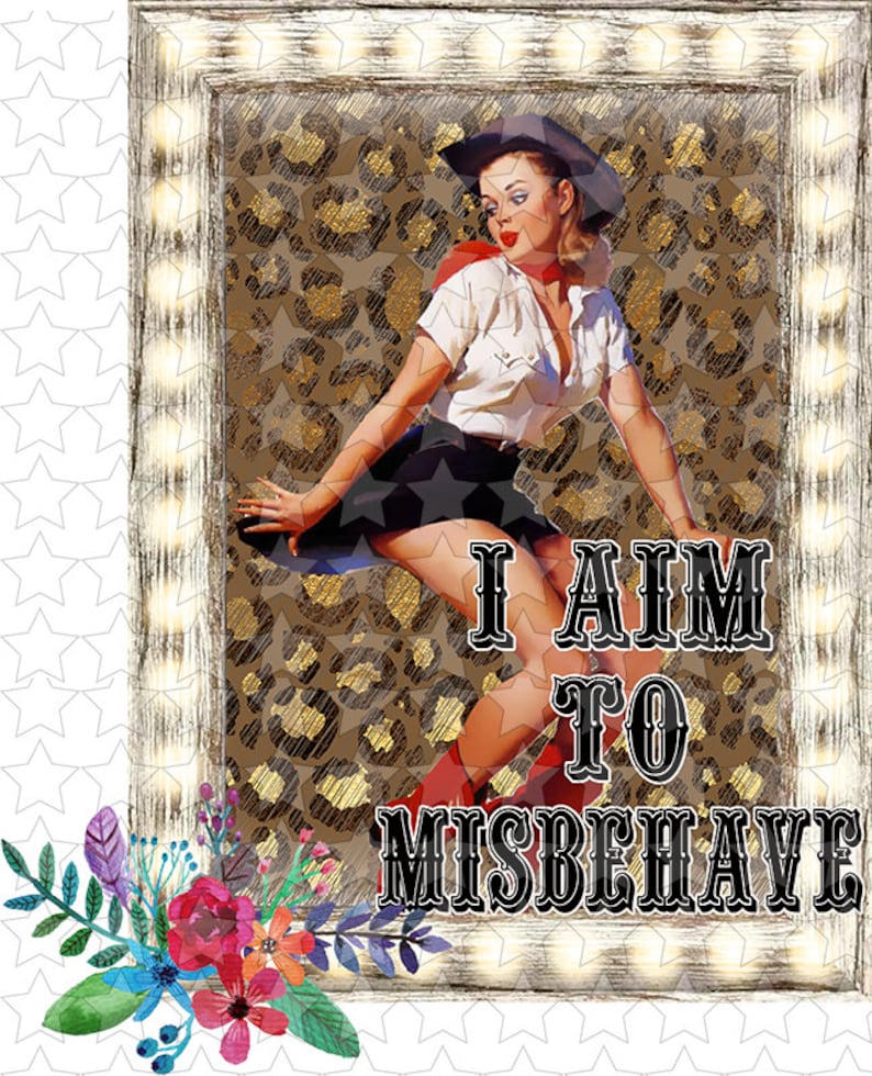 11263 I Am to Misbehave - Etsy