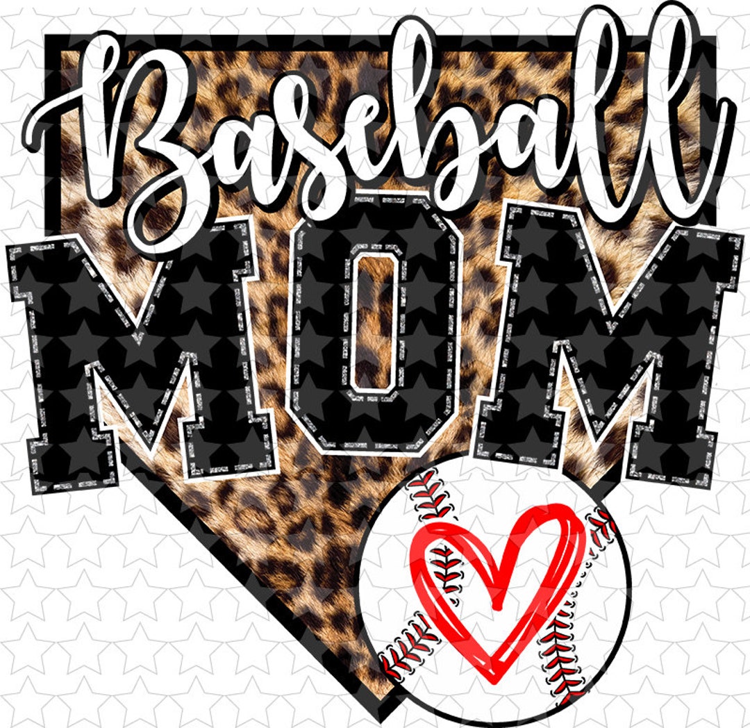 Sublimation & Htv Transfers Baseball Mom Home Plate - Etsy