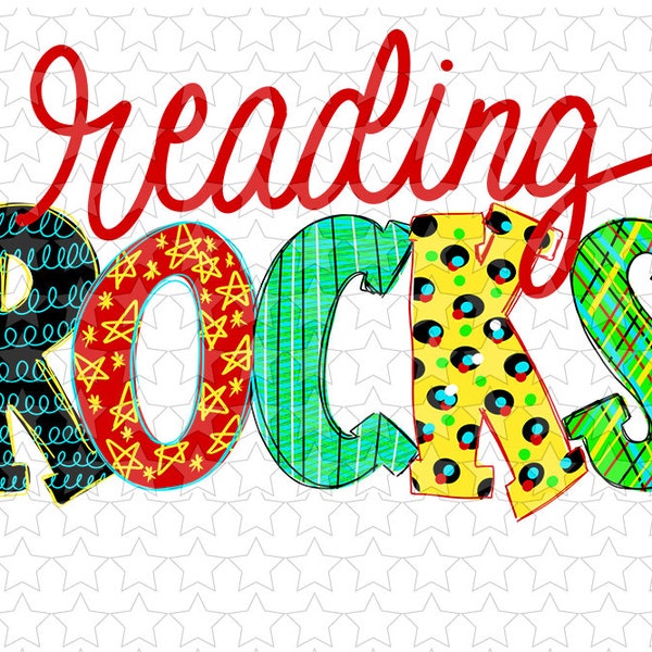 Reading Rocks - Etsy