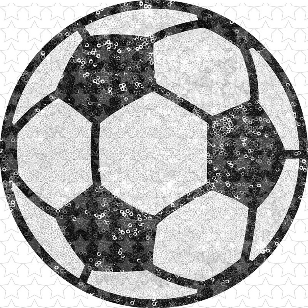 Sublimation & Htv Transfers Soccer Sequin - Etsy