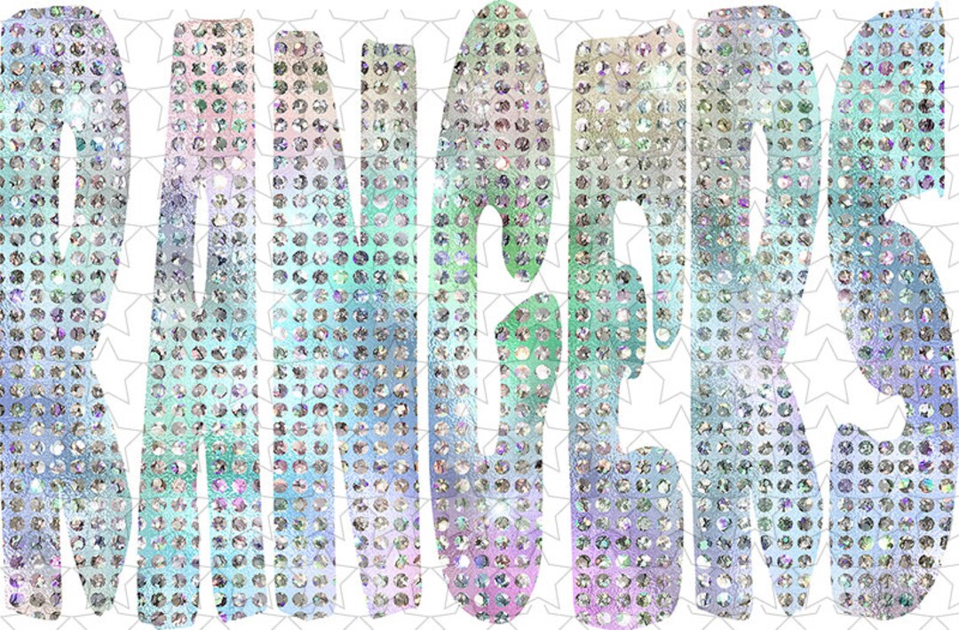 1130342 Rangers Halographic Bling - Etsy