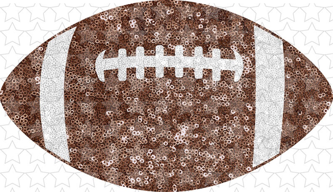 Sublimation & Htv Transfers Football Sequin - Etsy