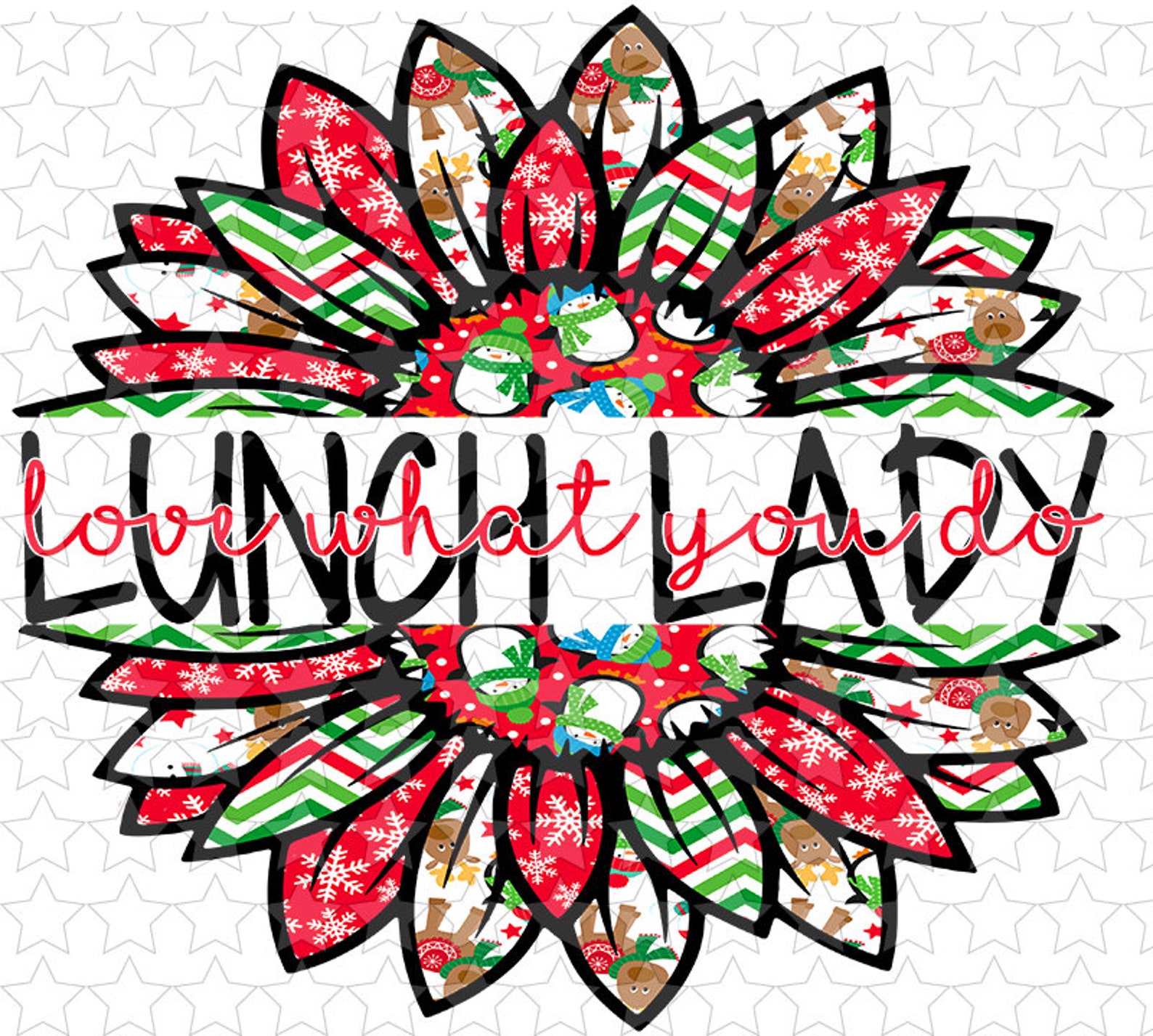 Sublimation & htv transfers Lunch Lady love what you do | Etsy