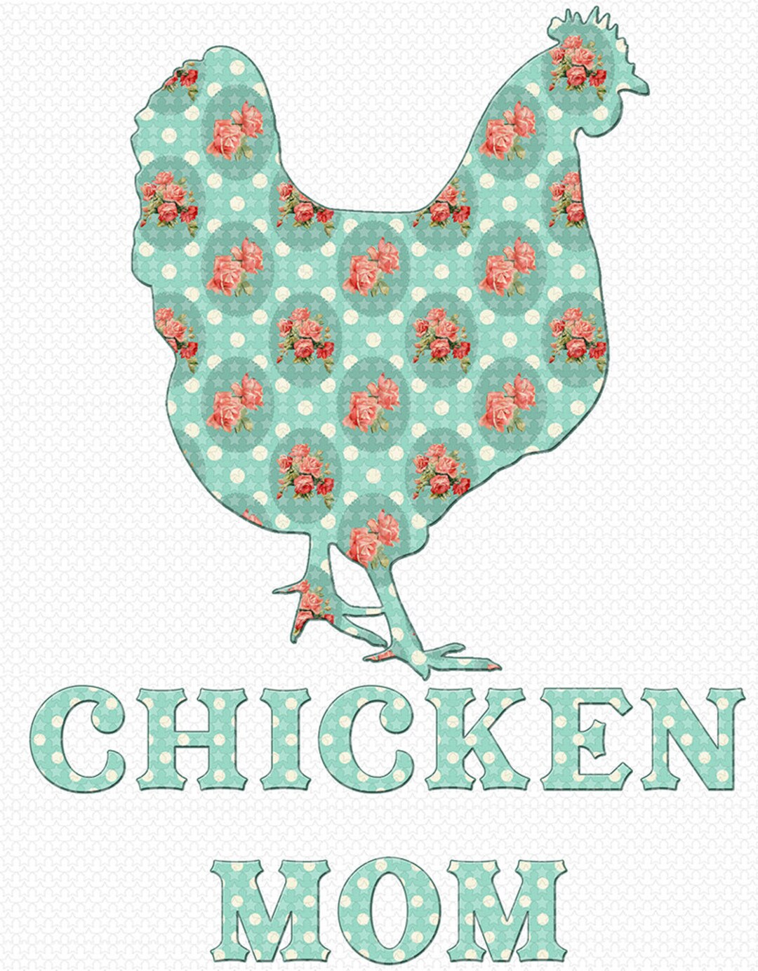 Sublimation & Htv Transfers Chicken Mom - Etsy