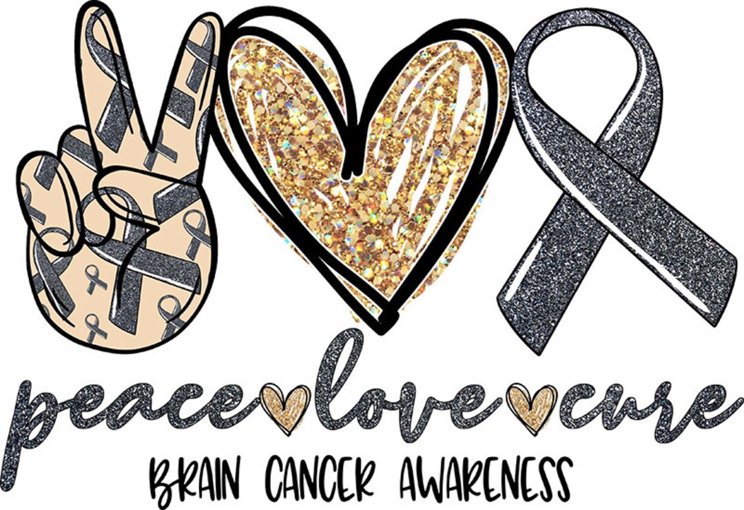 Sublimation & Htv Transfers Brain Cancer Awareness - Etsy