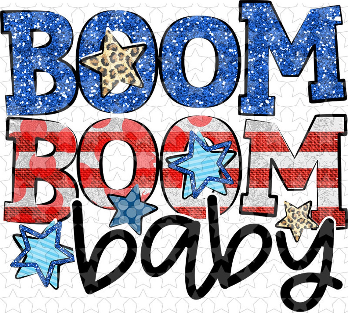 1111455 Boom Boom Baby | Etsy