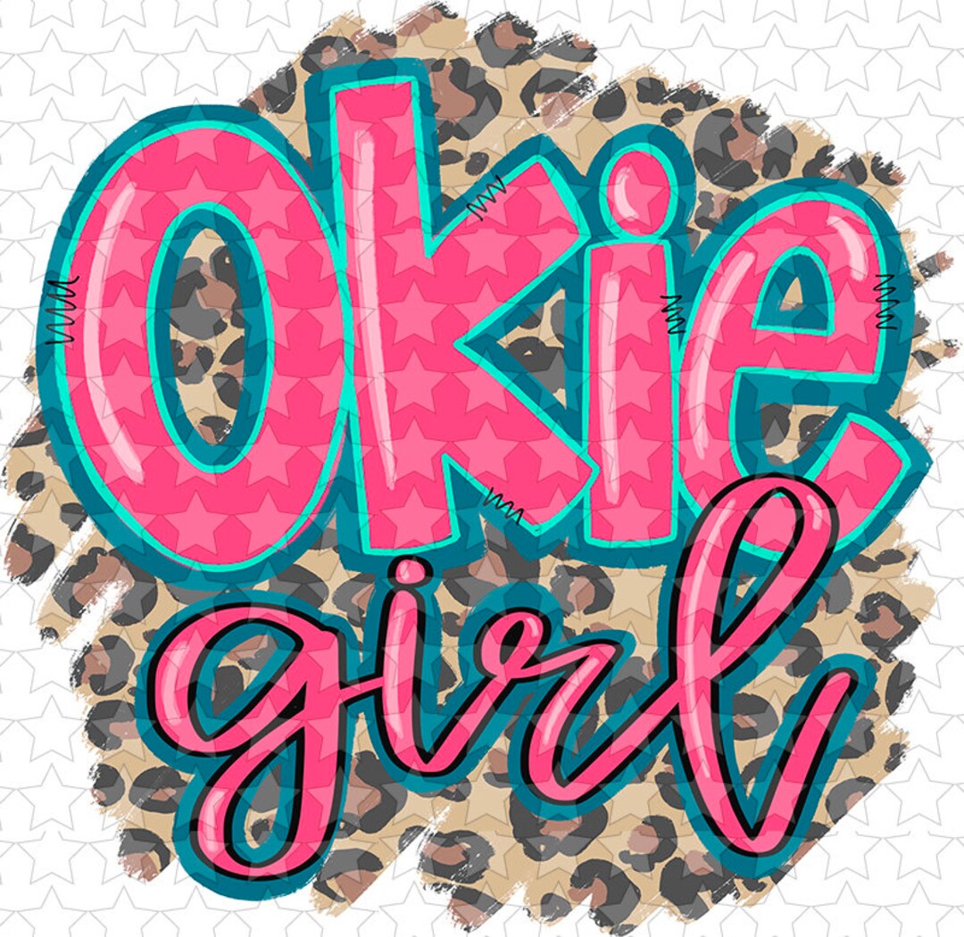 Sublimation & Htv Transfers Okie Girl - Etsy