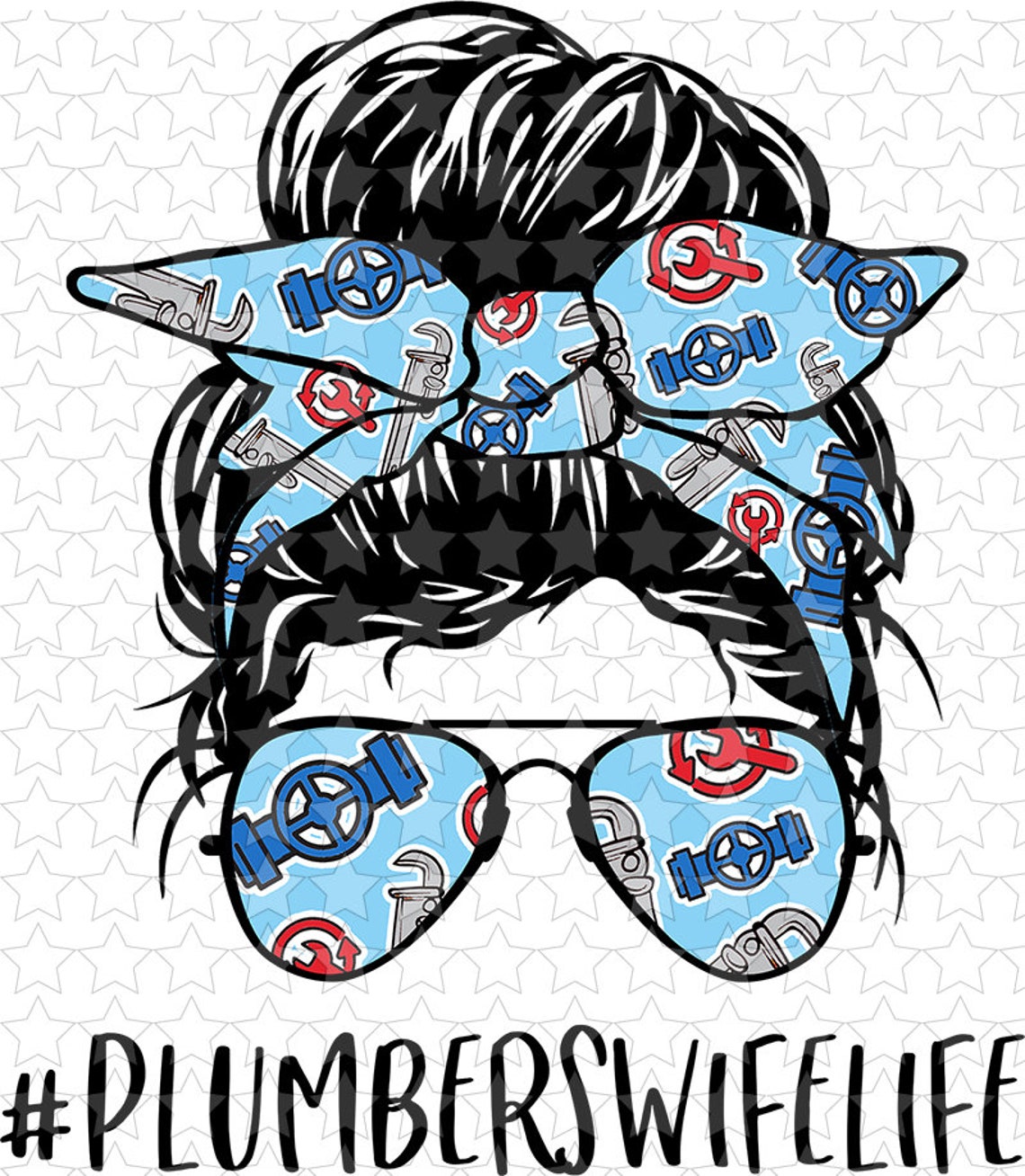 Sublimation & Htv Transfers PLUMBERS WIFE LIFE - Etsy