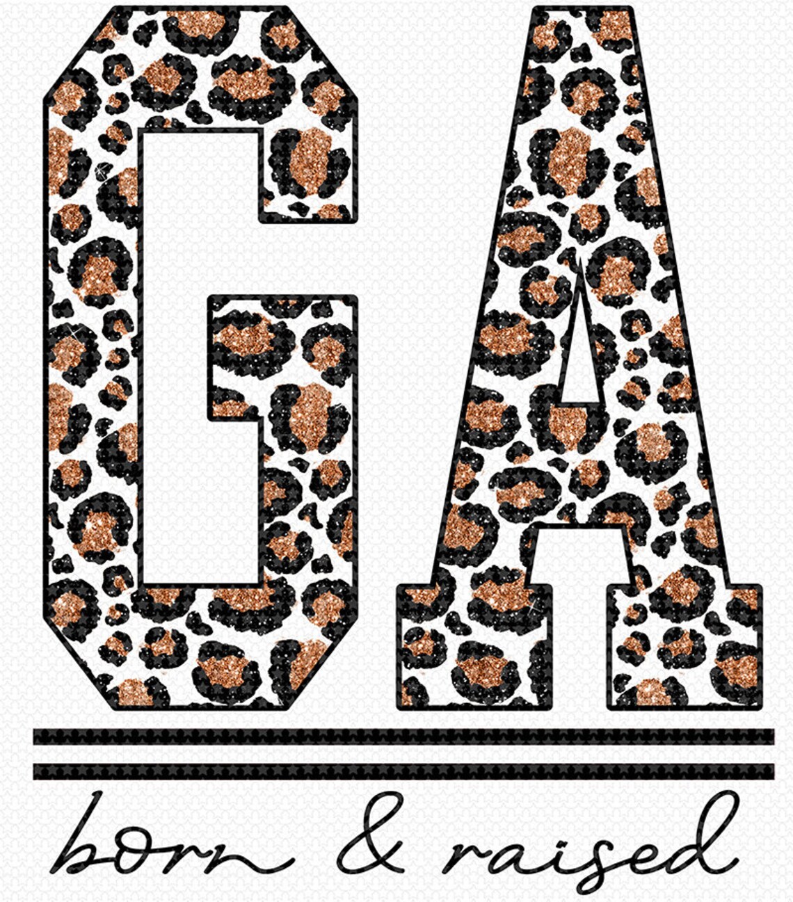 Sublimation & Htv Transfers Georgia Born and Raised | Etsy