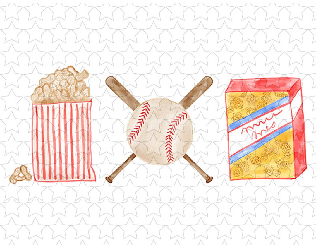 11788 Peanuts, Baseball, Cracker Jacks - Etsy