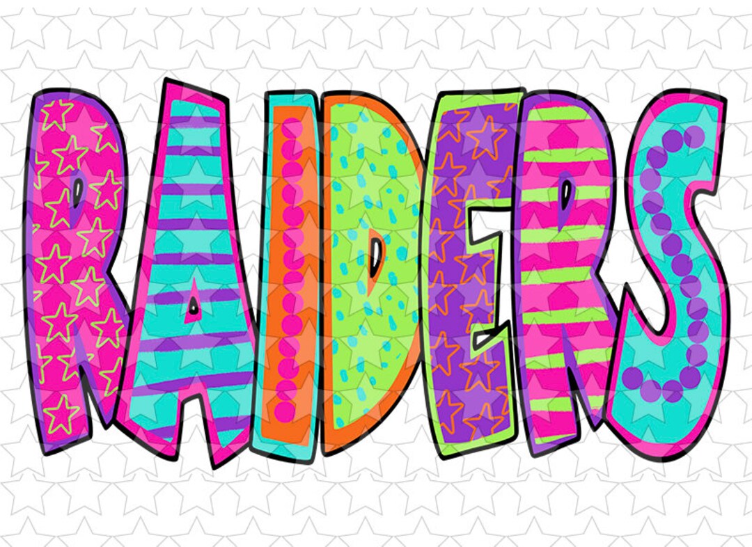 Sublimation & Htv Transfers Raiders - Etsy