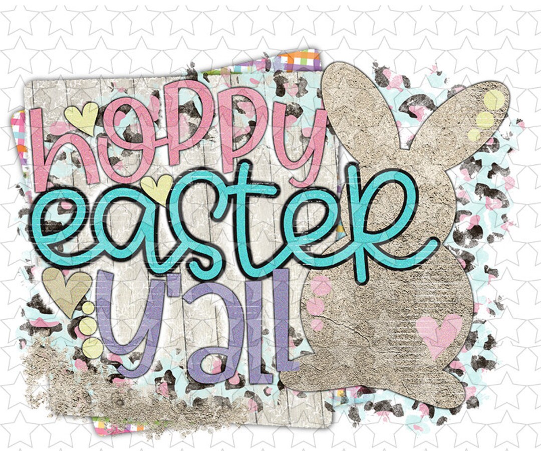 11547 Hoppy Easter Y'all - Etsy