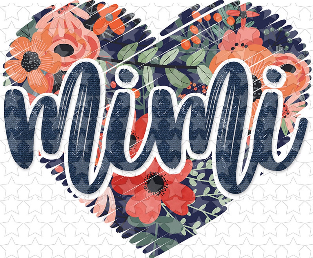 Sublimation & Htv Transfers Mimi - Etsy