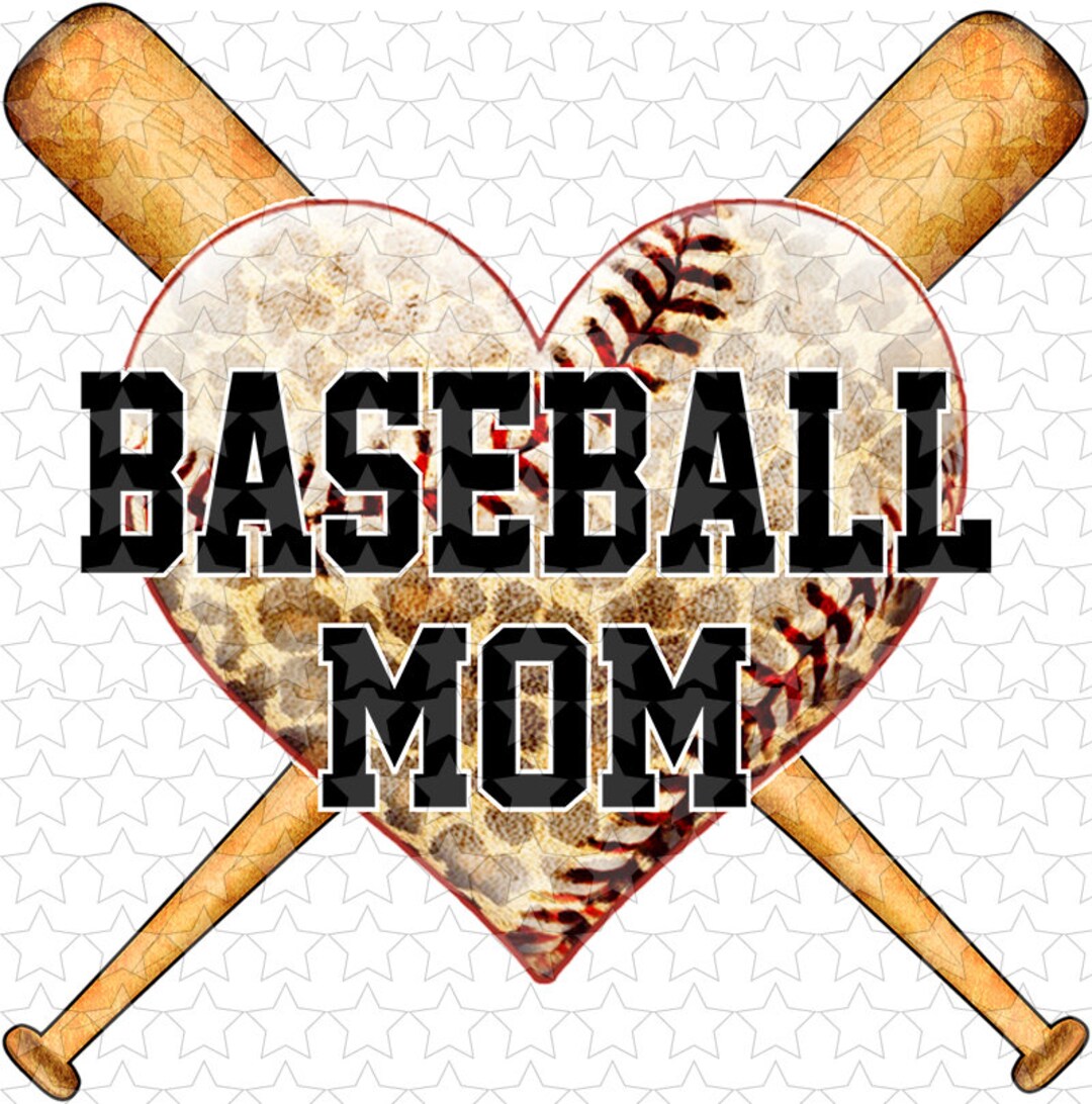 Sublimation & Htv Transfers Baseball Mom - Etsy
