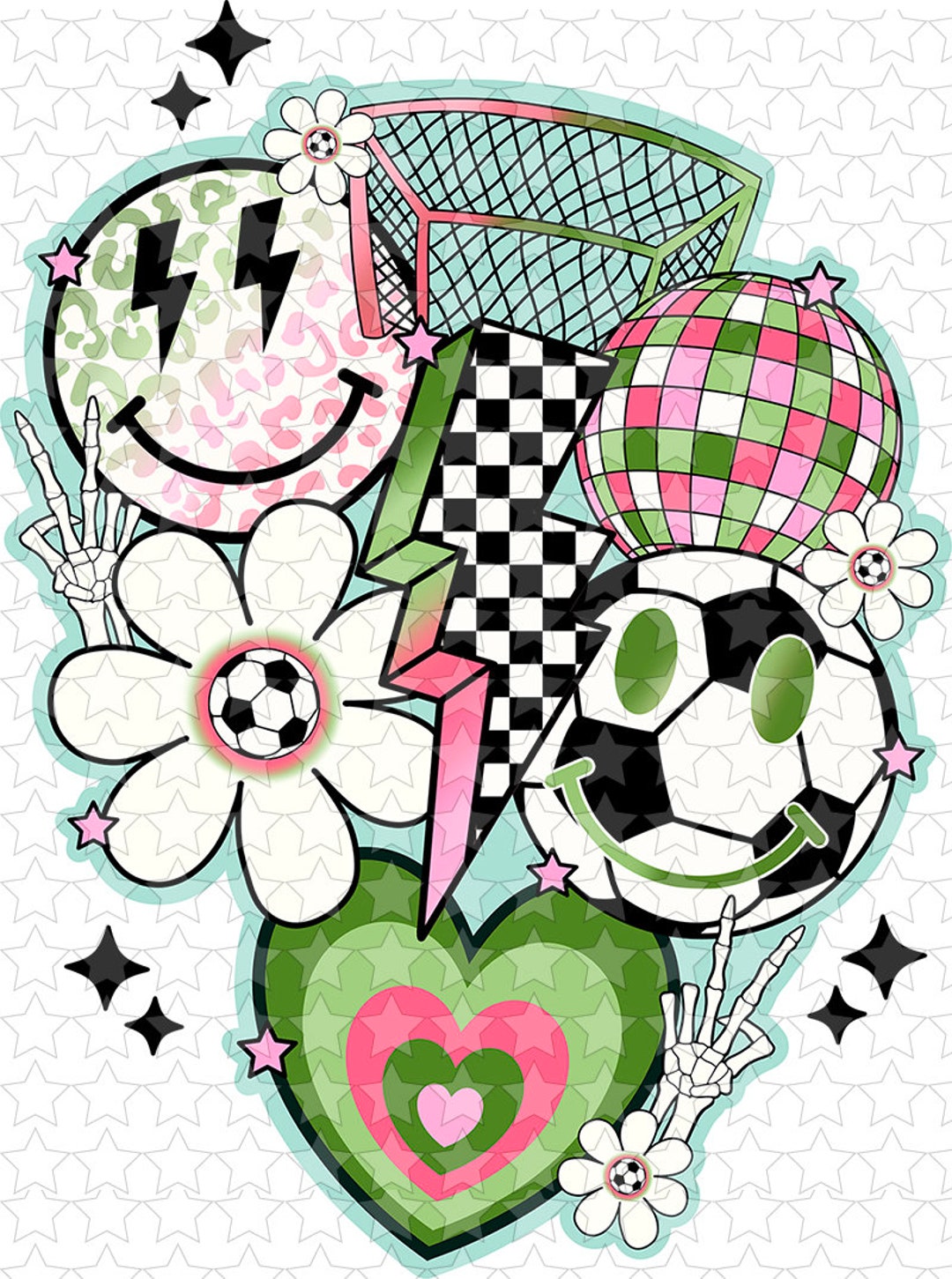 1131275 Soccer Collage - Etsy