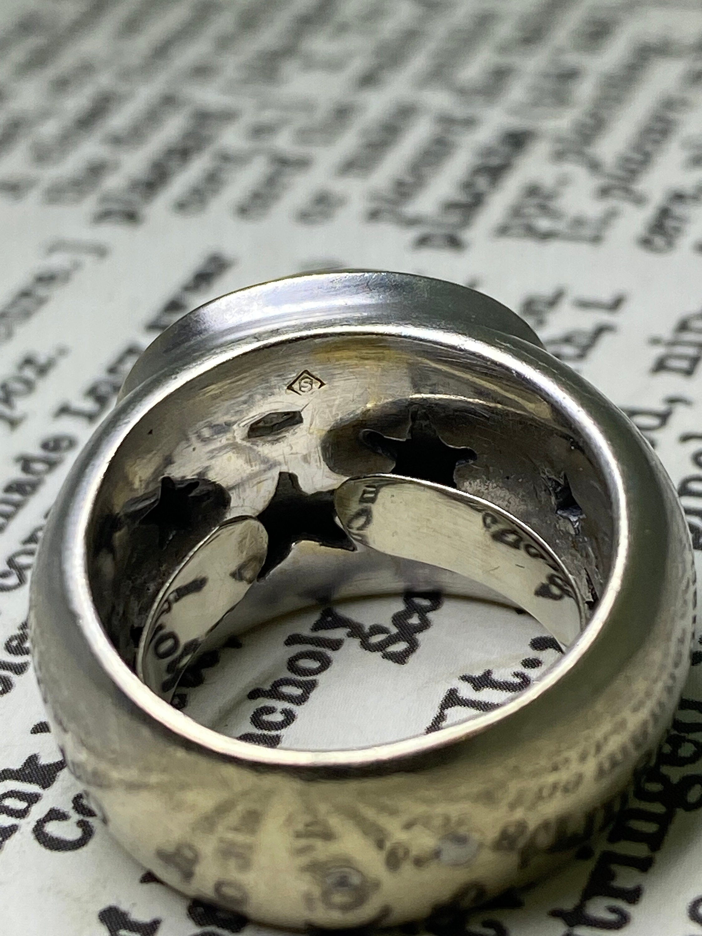 H. Stern 18K Gold Mens' Signet Ring, H. Stern Cabochon Quartz Diamond ...