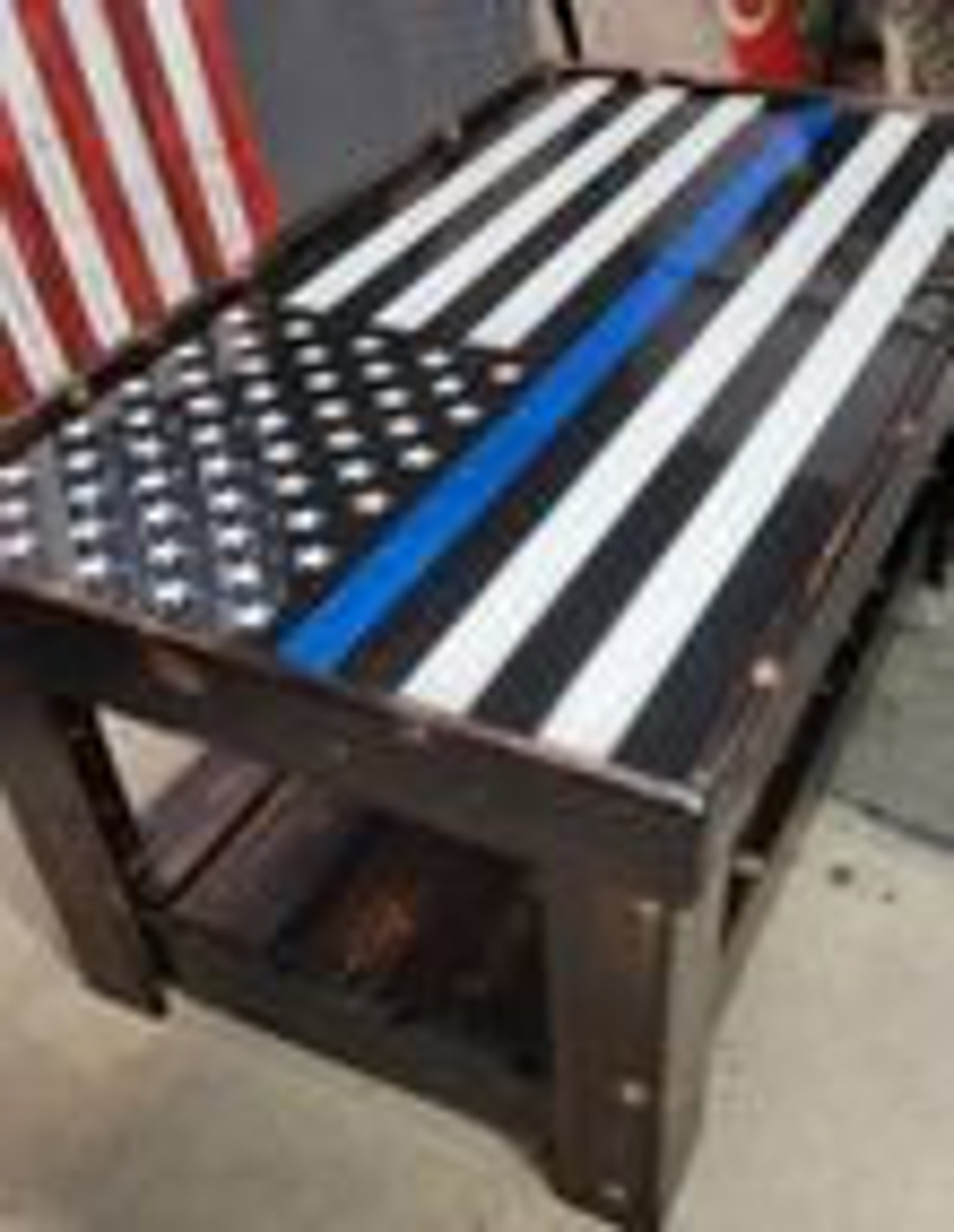 American Flag Coffee Table - Etsy Australia