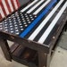 American Flag Coffee Table - Etsy