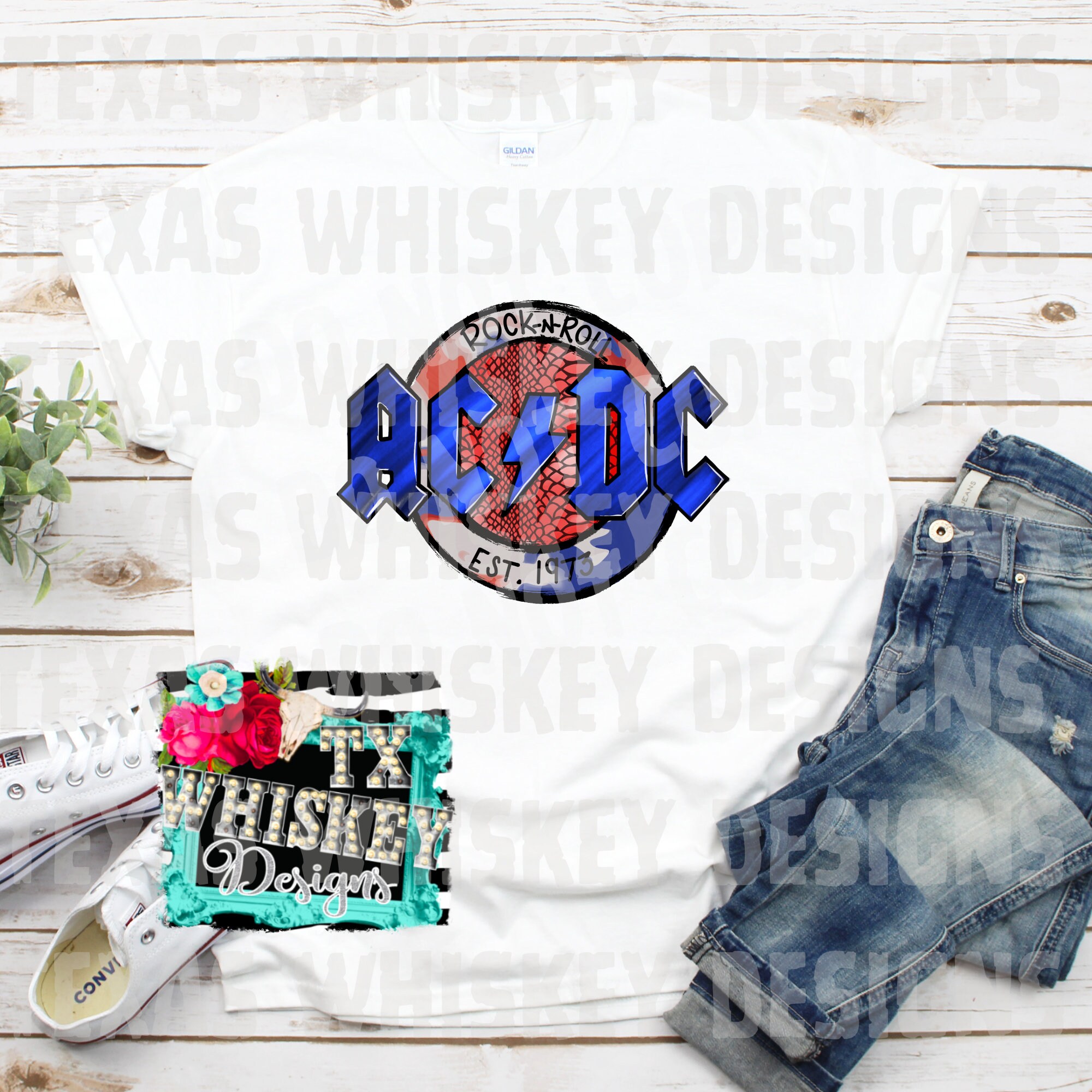 ACDC, Classic Rock Design, Sublimation, Classic Rock Transfer, ACDC ...