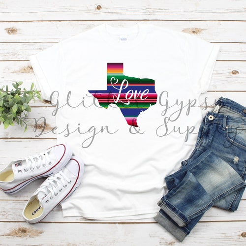 Texas Serape State Clipart Instant Digital Download - Etsy