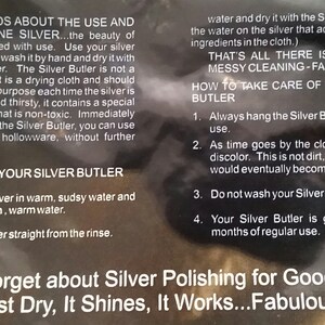 The Silver Butler Drying Towel - Etsy