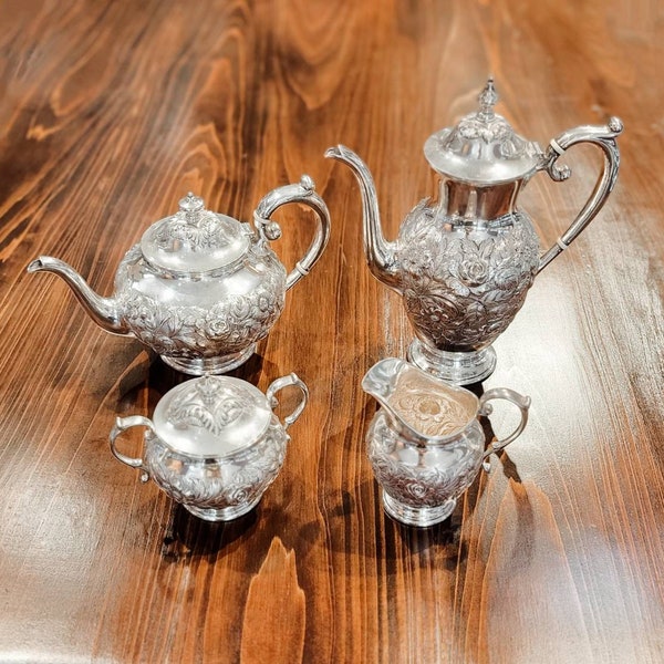 Repousse Silver - Etsy