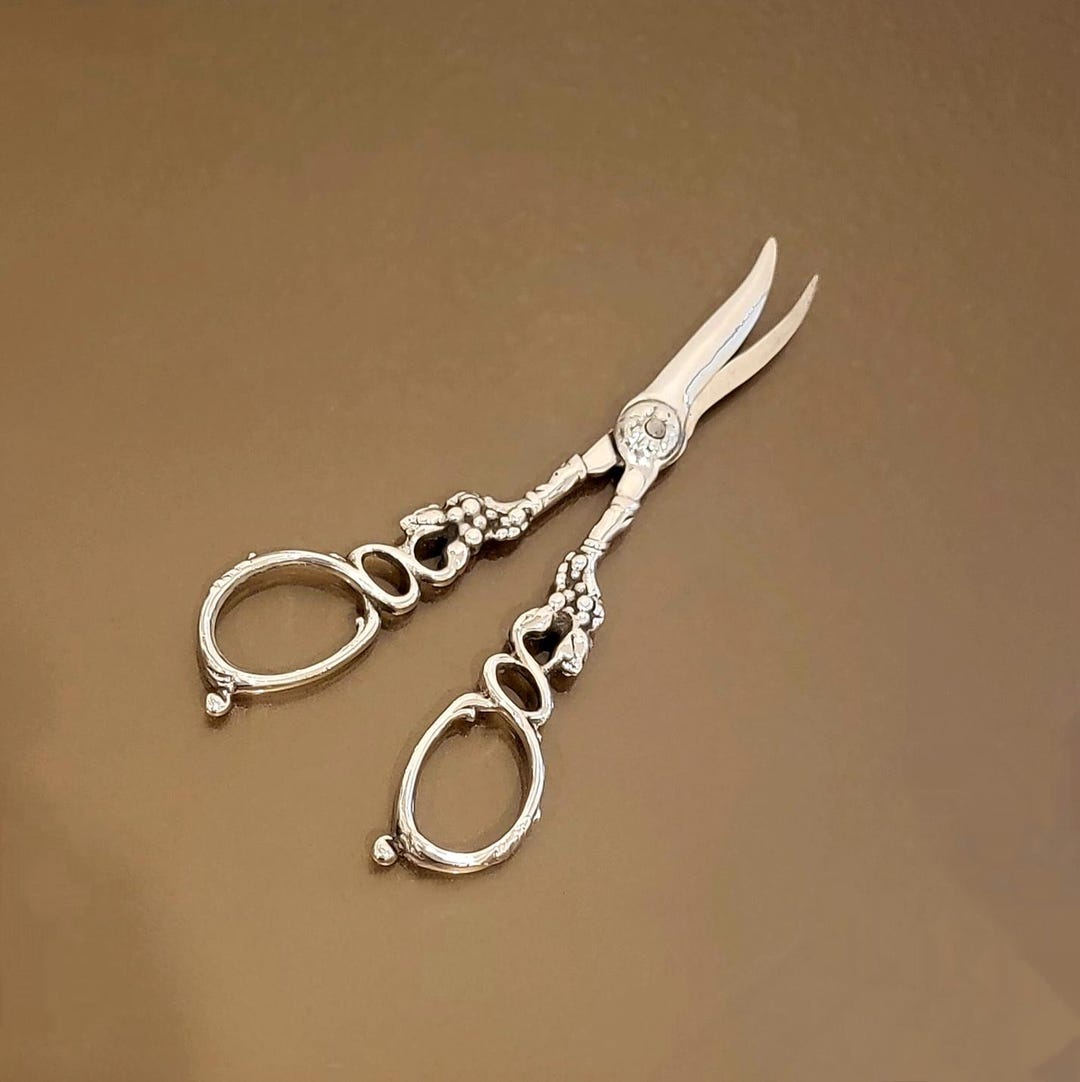 Sterling Grape Scissors/shears - Etsy