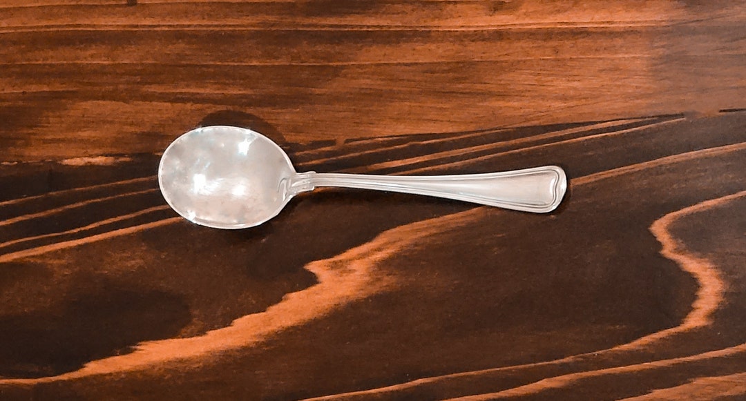 Fiddle Thread by Frank Smith Sterling Silver Cream Soup Spoon - Etsy
