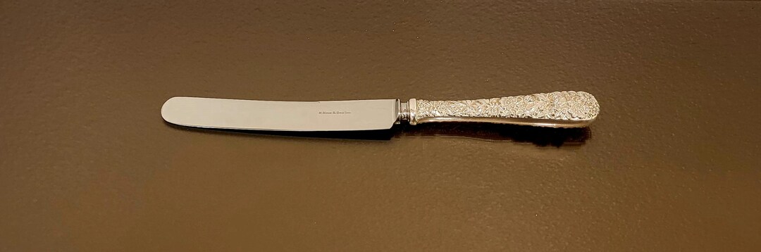 Dinner Knife- Old French Style Blade - Repousse by S. Kirk & Son ...